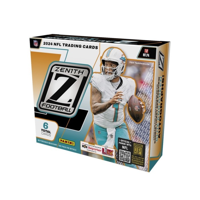 2024 Panini Zenith Football Dual Hobby Box Random Division Group Break ...