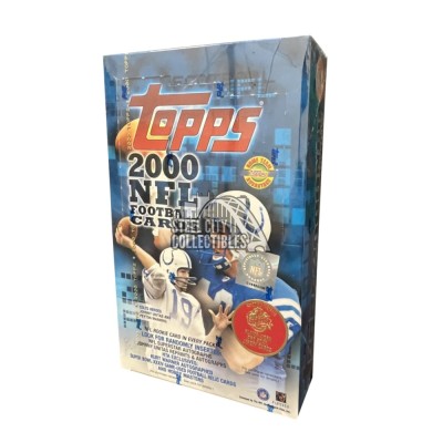 2000 Football Trading Card Boxes, Cases, Sets & Blasters