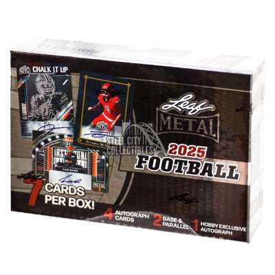 2025 Football Card Boxes, Cases, Packs | Steel City Collectibles