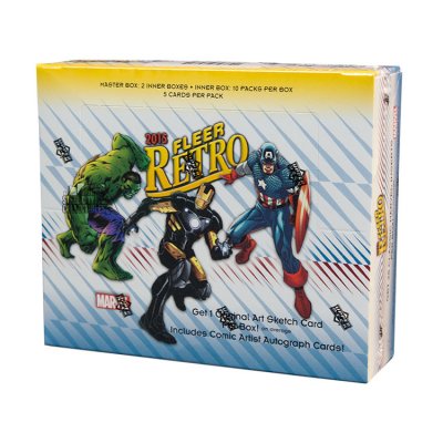 Marvel Universe Trading Card Boxes and Cases by Upper Deck