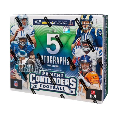2016 Football Card Boxes, Cases, Packs | Steel City Collectibles