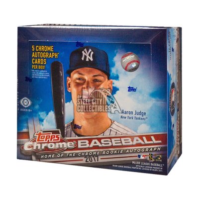 2017 Baseball Card Boxes, Cases, Packs | Steel City Collectibles