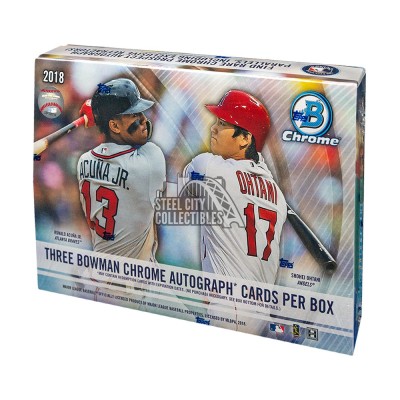 2018 Baseball Card Boxes, Cases, Packs | Steel City Collectibles