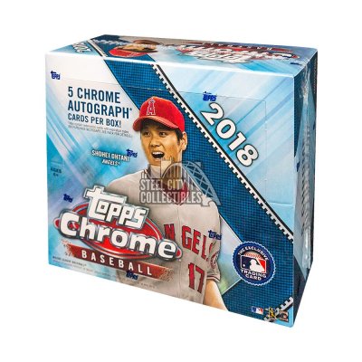 2018 Baseball Trading Card Boxes, Cases, Sets & Blasters
