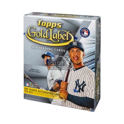 2018 Baseball Trading Card Boxes, Cases, Sets & Blasters
