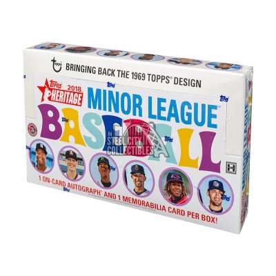 2018 Baseball Card Boxes, Cases, Packs | Steel City Collectibles