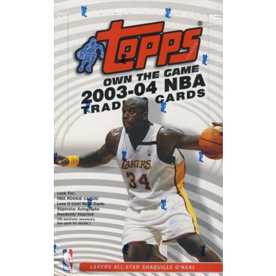 2003-04 Basketball Card Boxes, Cases, Packs | Steel City Collectibles