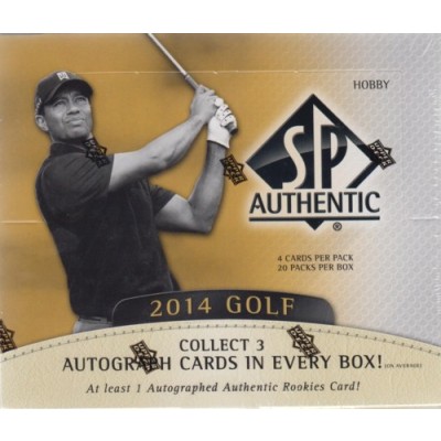 Golf Trading Card Boxes, Cases and Sets from Upper Deck