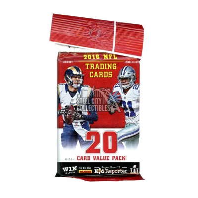 2016 Football Card Boxes, Cases, Packs | Steel City Collectibles