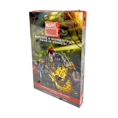 Marvel Universe Trading Card Boxes and Cases by Upper Deck