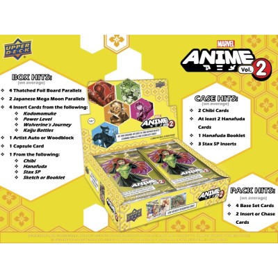 Marvel Universe Trading Card Boxes and Cases by Upper Deck