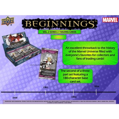 Marvel Universe Trading Card Boxes and Cases by Upper Deck