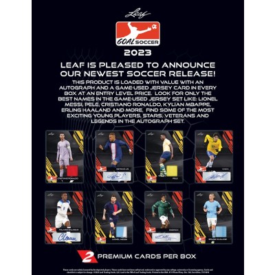 Soccer Trading Cards - Hobby Boxes and Cases