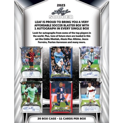 Soccer Trading Cards - Hobby Boxes and Cases