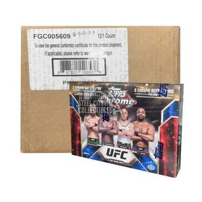 UFC & MMA Trading Card Hobby Boxes and Cases