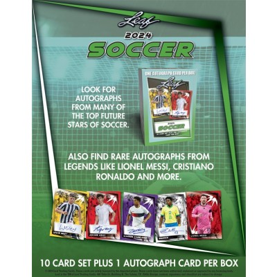 Soccer Trading Cards - Hobby Boxes and Cases