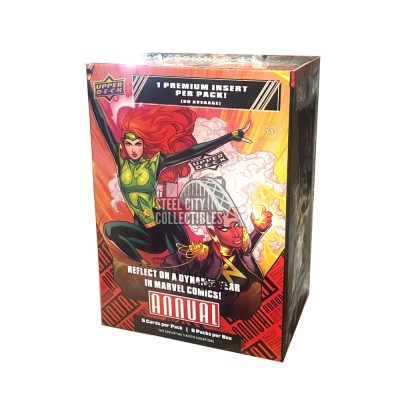 Marvel Universe Trading Card Boxes and Cases by Upper Deck