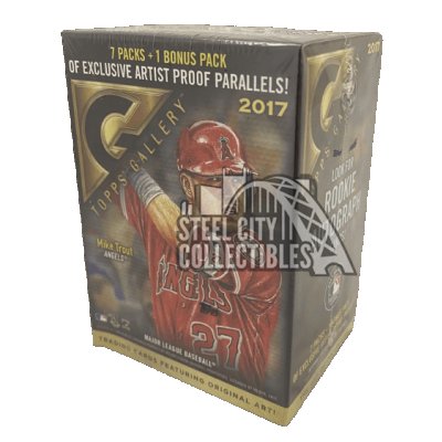 2017 Baseball Card Boxes, Cases, Packs | Steel City Collectibles
