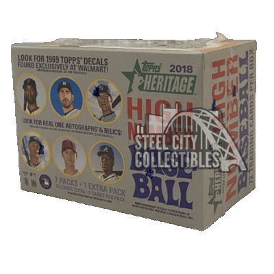 2018 Baseball Trading Card Boxes, Cases, Sets & Blasters