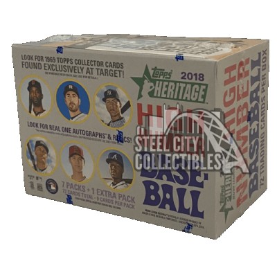 2018 Baseball Trading Card Boxes, Cases, Sets & Blasters