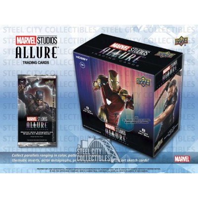 Marvel Universe Trading Card Boxes and Cases by Upper Deck