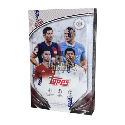 Soccer Trading Cards - Hobby Boxes and Cases