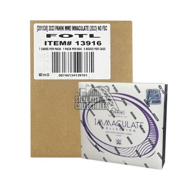 Wrestling Trading Card Boxes, Cases, Sets and Packs from Topps, Leaf ...