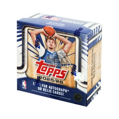 Basketball Trading Card Boxes and Cases from Panini, Upper Deck, Topps