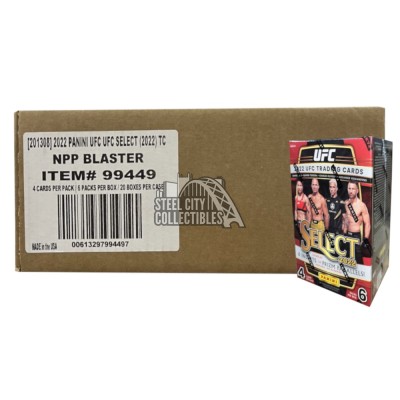 UFC & MMA Trading Card Hobby Boxes and Cases