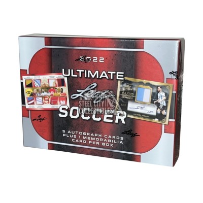 Soccer Trading Cards - Hobby Boxes and Cases