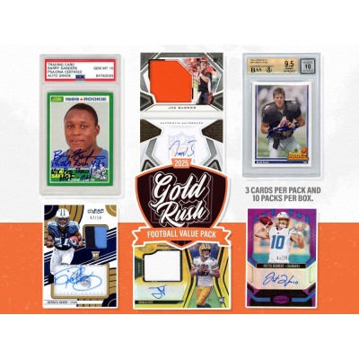 2025 Football Card Boxes, Cases, Packs | Steel City Collectibles